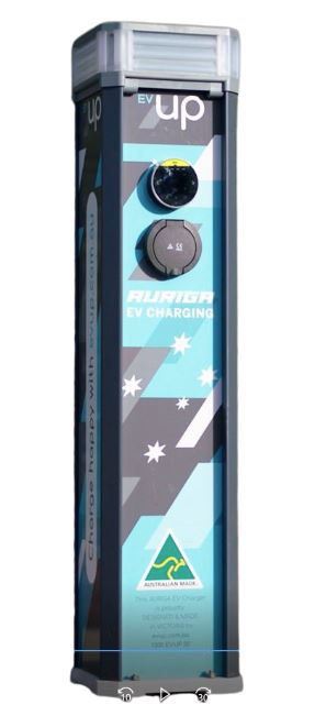 AURIGA Credit Card EV Charger | EVUp | Electric Car Charging Stations ...